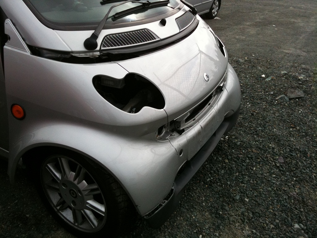 Had an accident...... - General Discussions - Club smart Car
