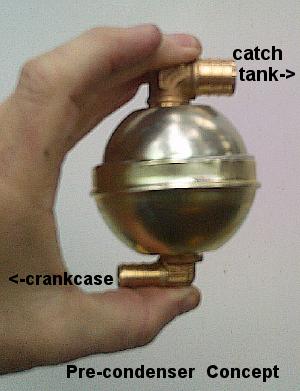 CCV recirculating catch tank - Modifications and Performance: 450 Model ...