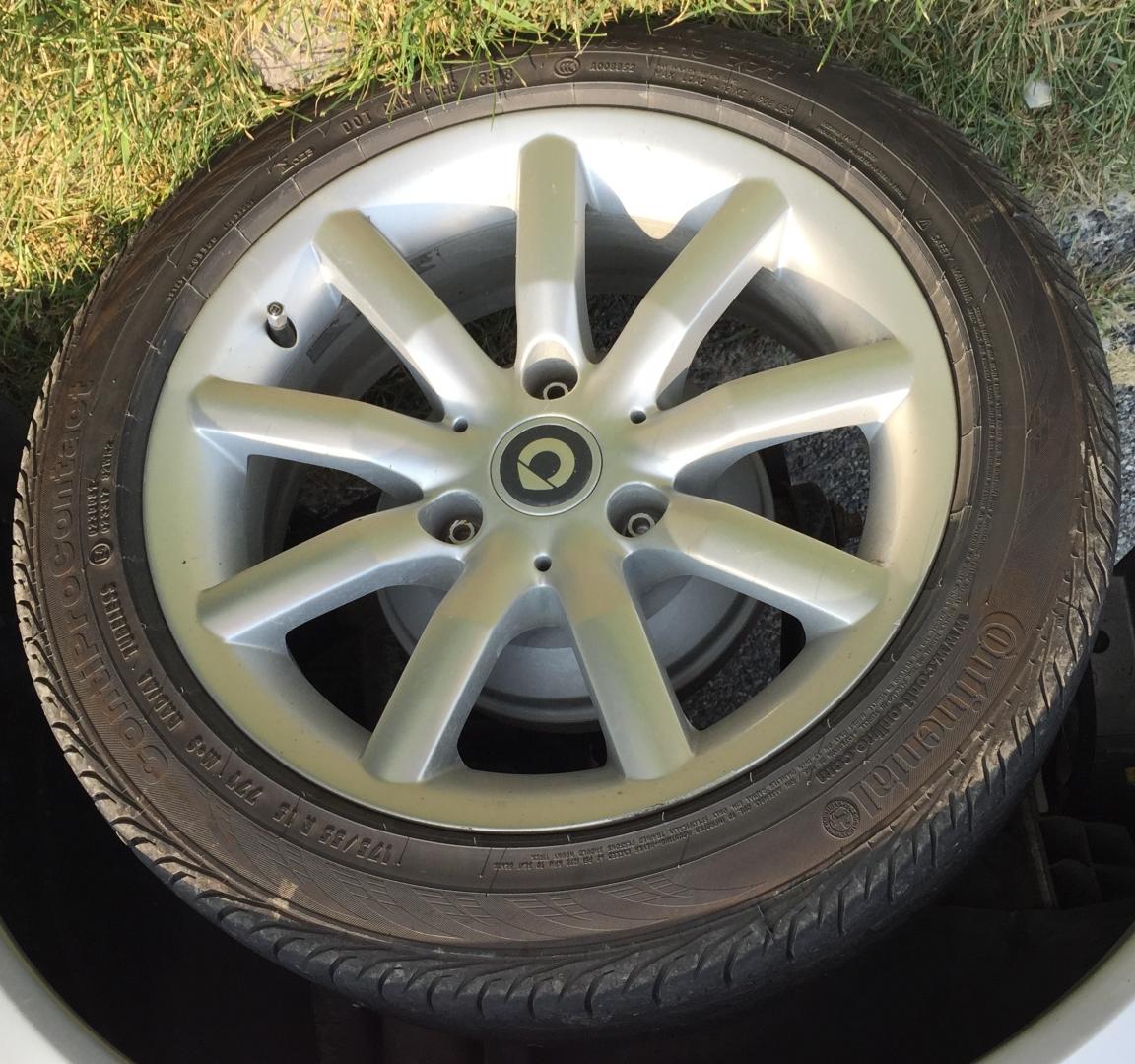 Same Wheels.. (rear to front) - Modifications and Performance: 450 ...